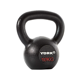York 10kg Cast Iron Kettlebell